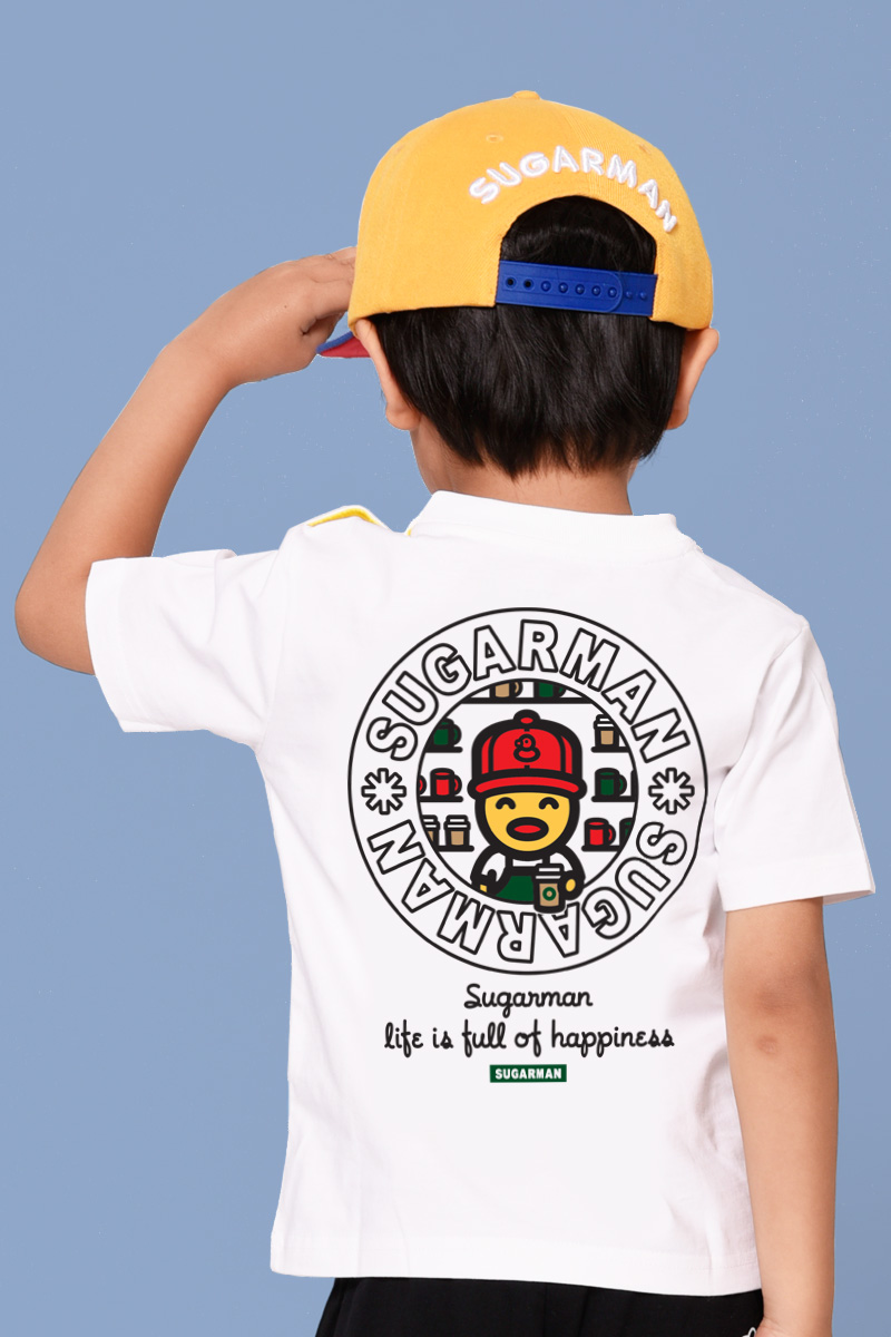 POCKET COFFEE KIDS TEE - Sugarman